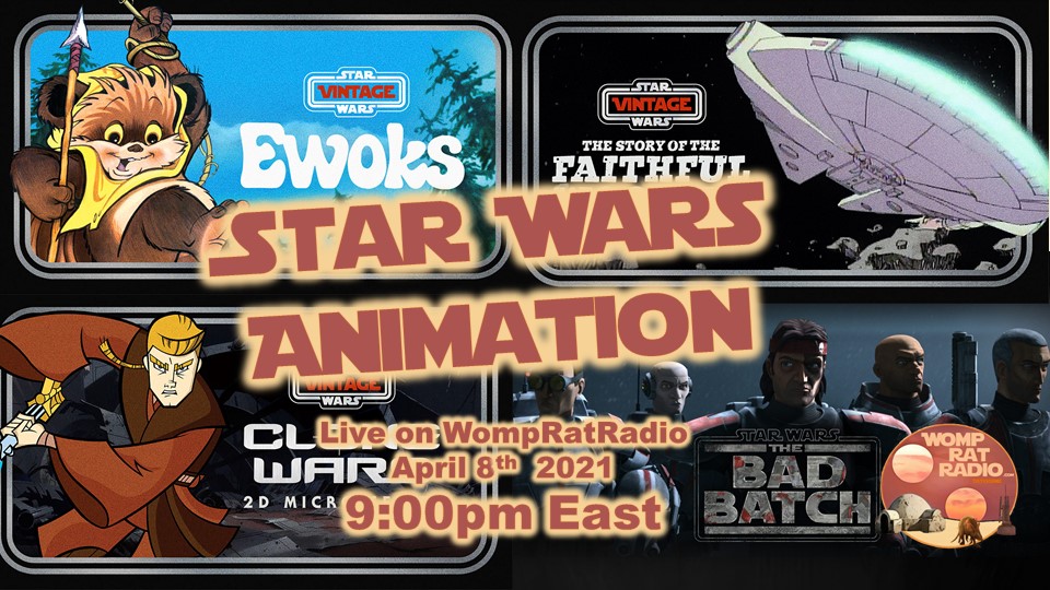 A Brief History of Star Wars Animation - Womp Rat Radio Tatooine